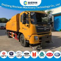 China 18TONS 18000L 9m3 Guardrail Cleaning Truck 2way Road Cleaning Vehicle for sale