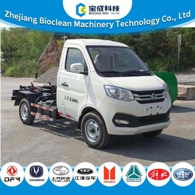 China Gasoline Powered 2.84ton Waste Dump Truck For Garbage Collection And Transportation for sale