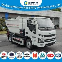 China 4.5ton Pure Electric Matchbox Garbage Dump Truck 90km/H Max. Speed for sale