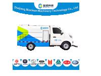 China 2.8 Ton Pure Electric Road Maintenance Truck For Road Cleaning Efficient for sale