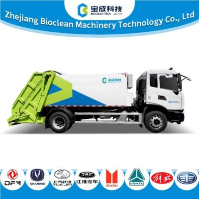 China 18000kg Garbage Compactor Truck User Friendly Design Corrosion Resistance for sale