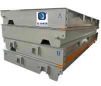 China Portable Weight Bridge Scale 16m Truck Scale 80 Ton Weighbridge with LED Display 100T for sale