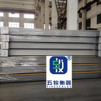 China 125%F.S Safety Portable Truck Scale 60 Ton Digital Weighing Scale Pit Type Steel Truck 18m for sale