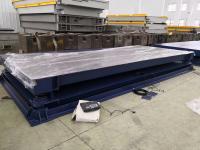 China 125%F.S Safety Portable Truck Scale 60 Ton Digital Weighing Scale Pit Type Steel Truck 18m for sale