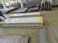 China LCD Fixed Axle Scale Truck Vehicle Short Platform Weighing Scales 30ton 50t Capacity for sale