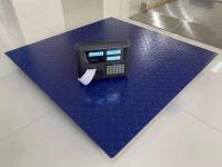China 2T Digital Electronic Livestock Platform Weighing Floor Scale with Customized Support for sale