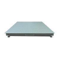 China Digital Electronic Mini Weighing Scales 2T Livestock Platform Weighing Floor Scale for sale
