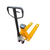 China Customized Color 2000 kg Electronic Pallet Scale for Weighing Hand Pallet Forklift for sale