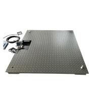 China Customized Color Industrial 3000kg Digital Electronic Animal Cattle Weighing Floor Scale with RS232 for sale