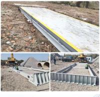 China 80T Capacity Truck Scale Weighbridge with 16m Length and Movable Road Weighing Bridge for sale