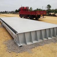 China 80T Capacity Truck Scale Weighbridge with 16m Length and Movable Road Weighing Bridge for sale