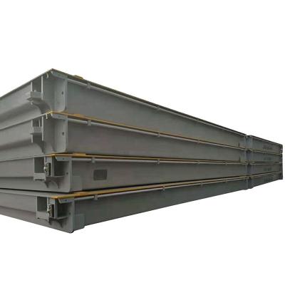 China 60 Ton Portable Weighbridge Truck Scale with LED Display Length 9 Meter 26 Meter for sale