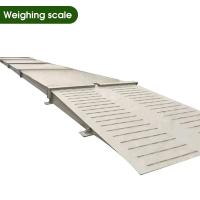 China LED Display 3*24m Portable Truck Weighing Scale OIML III Accuracy Level 220v/50Hz for sale