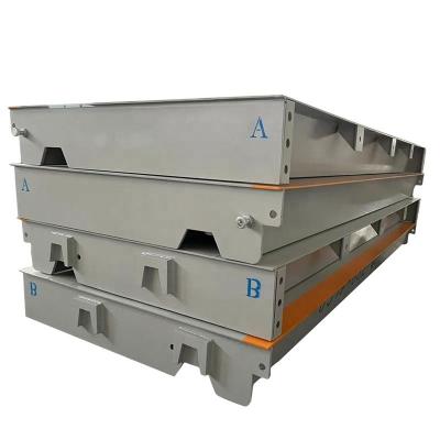China 220v/50Hz Power Supply Portable Truck Vehicle Weighing Scale for 100 Ton Weighbridge for sale