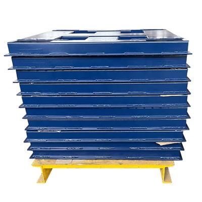 China Industrial grade 1ton 2ton 3ton 5ton floor weighing scale with stainless steel platform for sale