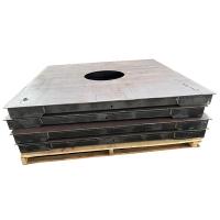 China Mild Steel or Stainless Steel Floor Weighing Scale Customized Size 1ton 3ton 5ton for sale