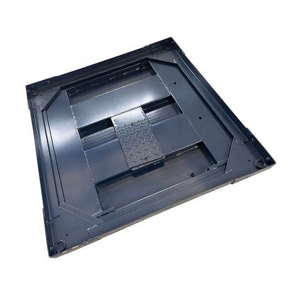 China Industrial Digital Platform Floor Weighing Scale 1 Ton Mild Steel or Stainless Steel for sale