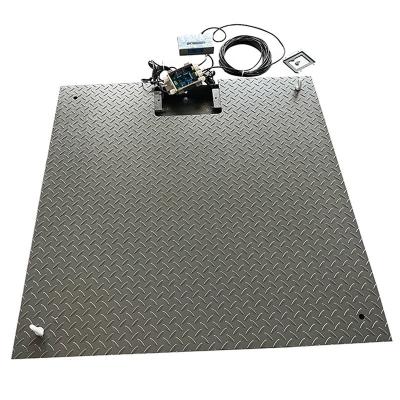 China 100-240V/50-60HZ Industrial Weighing Instrument Customized Size 1-10 Tons Floor Scale for sale