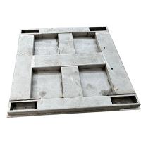 China 3T Electronic Floor Scale for Livestock Weighing Stainless Steel and Customized Size for sale