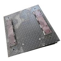 China 5000kg Customized Size Stainless Steel Industrial Floor Platform Weighing Scale With Ramp for sale