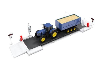 China 220v/50Hz Power Supply 80 Ton Carbon Steel Industrial Heavy Duty Weighbridge Truck Scale for sale