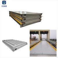 China OIML III Accuracy 150 Ton 12mm Carbon Steel Industrial Heavy Duty Weighbridge Truck Scale for sale