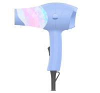China 1000W Plastic Material Mini Hair Dryers Portable Folding With Diffuser Concentrator for sale