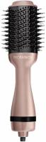 China 3 Heat Settings Thin Hair Brush Dryer For Styling Flexibility for sale