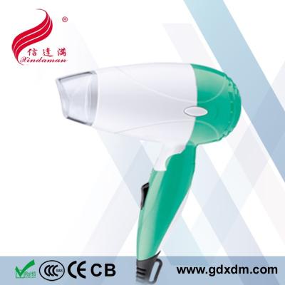 China 1000W Hairstyle Kids Hair Dryer , Electric Plastic Foldable Blow Dryer for sale