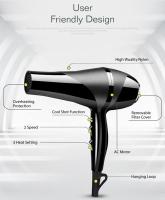 China Far Infrared Professional AC Hair Dryer With Diffuser Concentrator for sale