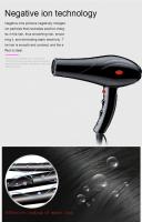 China AC Motor Professional Salon Hair Dryer With 2 Speed 3 Heat Setting for sale