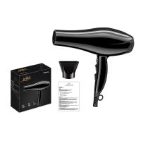 China Professional AC Ionic Far Infrared Hair Dryer Black Color For Salon for sale