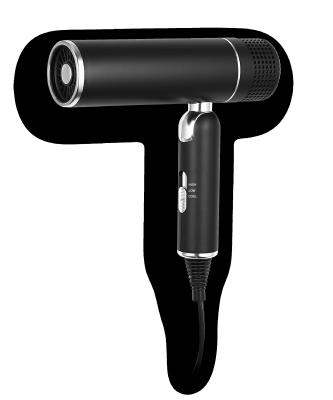 China 1600W DC Motor Small Foldable Hair Dryer With Ionic Function for sale