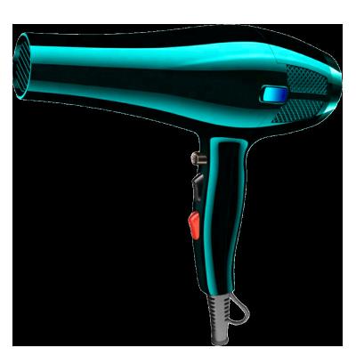 China AC Motor Professional Salon Hair Dryer With Removable End Cap / Hanging Loop for sale