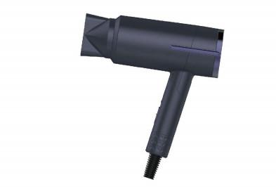 China DC Motor Portable Electric Hair Dryer Foldable Handle With 0-1-2 Switch / Concentrator for sale