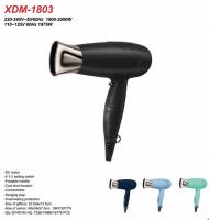 China Lightweight Mini Travel Hair Dryer 1800-2000w With Cool Shot And Hanging Loop for sale
