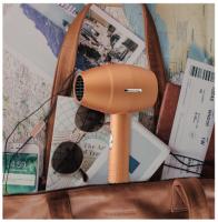 China 110V Lightweight Powerful Travel Hair Dryer Plastic Material Cool Shot for sale