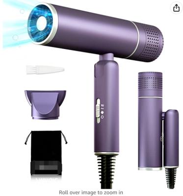 China Lightweight 1400w High Speed Hair Dryer Compact Water Cooling Spindle for sale