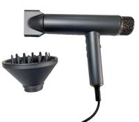 China Compact Foldable High Speed Hair Dryer 110000rpm Motor Speed 3 Heat Settings for sale