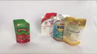 China Arista Packaging Laundry detergent spout pouch for Kitchen, Customized Printing for sale