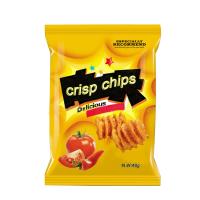 China moisture barrier snacks foods back sealed plantain banana corn tortilla potato chips plastic packaging bags for sale
