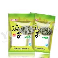 China Glossy Finished Plastic Bag For Flat Bread Wheat Flour Packing Bags 500g Three Side seal Pouch with Zipper Tortilla Bag for sale