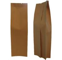 China Kraft paper bag side gusset plastic pouch tea food packaging bag with easy-tearing for sale