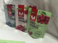 China Custom printed resealable plastic stand up zipper pouch aluminum foil dried fruits packaging bag for food for sale