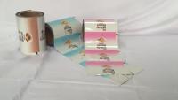 China Matte Finish Printing Heat Sealable Energy Bar Wrappers Sachet Packaging for sale