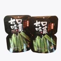 China Wholesale Custom Logo Plastic Vacuum Snack Philippine Mango Thai Durian Dried Fruit Package Pouch Dry Food Packaging Bag for sale