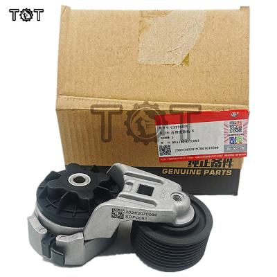 China PC200-8 Belt Tensioner Pulley Komatsu Belt Tensioning Wheel 3936213 for sale