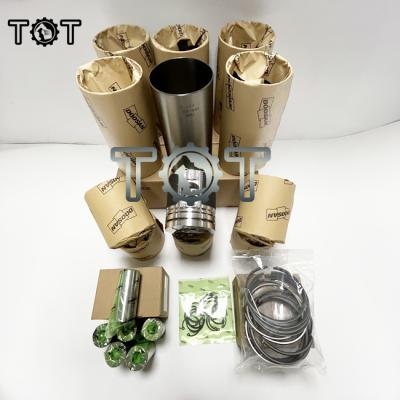 China Doosan Excavator Engine Parts DH300-5 DH300-7 DH370-7 Cylinder Liner Piston Ring Liner Set for sale