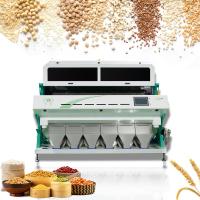 China 6 Chutes 384 Channels Millet Grain Bean Dried Nuts Color Sorter 2 Years Warranty for sale