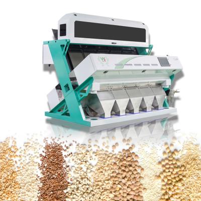 China White / Parboiled Rice Sorting Machine High Capacity 5 Chutes Color Sorter With Good Price for sale
